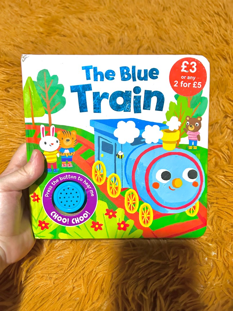 The Blue Train Sound Book Working, Hobbies & Toys, Books & Magazines ...