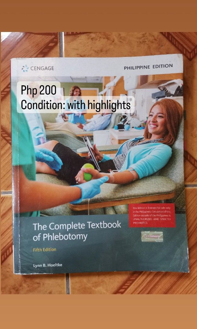 The Complete Textbook of Phlebotomy 5th Ed, Hobbies & Toys, Books ...