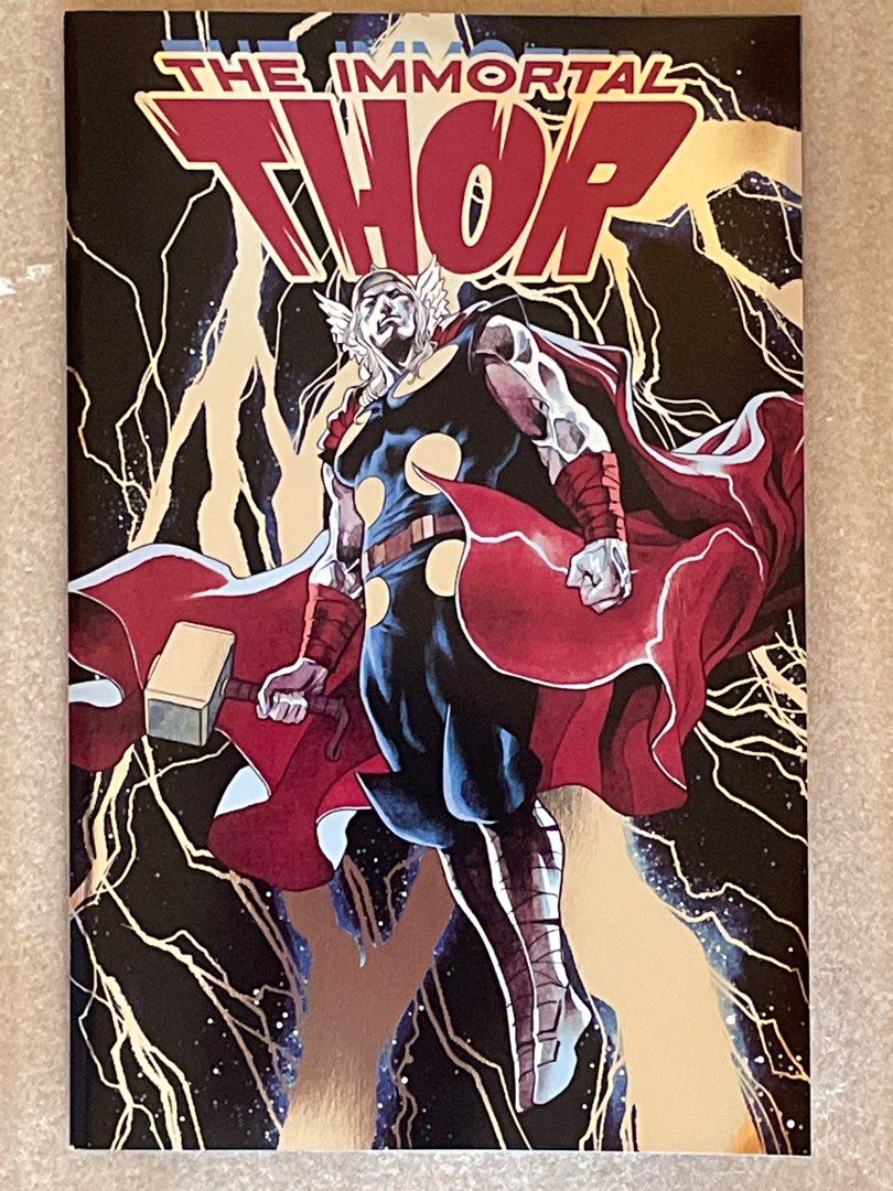 The Immortal Thor #1 Variant & Foil Variant, Hobbies & Toys, Books ...