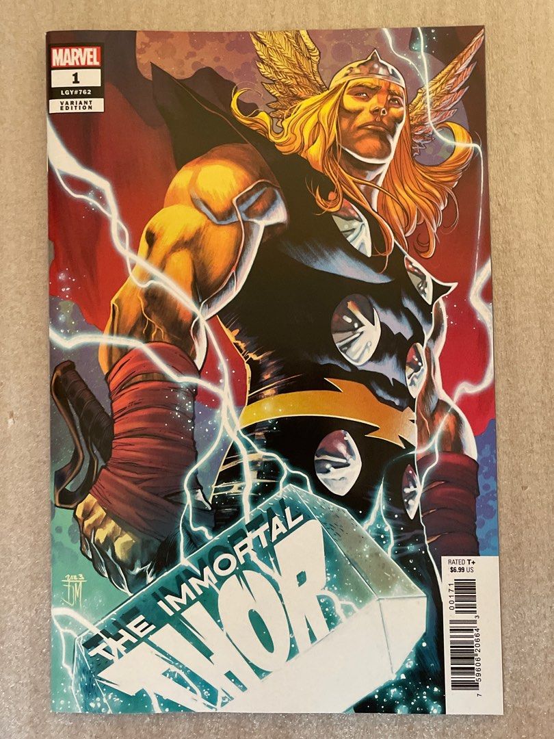 The Immortal Thor #1 Variant & Foil Variant, Hobbies & Toys, Books ...