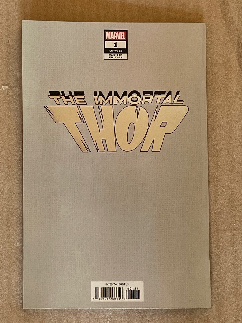 The Immortal Thor #1 Variant & Foil Variant, Hobbies & Toys, Books ...