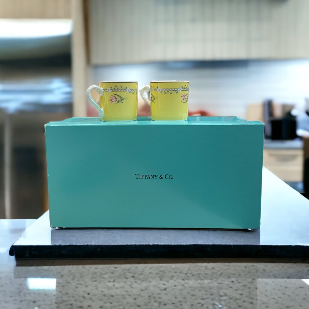 Tiffany coffee set of 2, Furniture & Home Living, Kitchenware ...