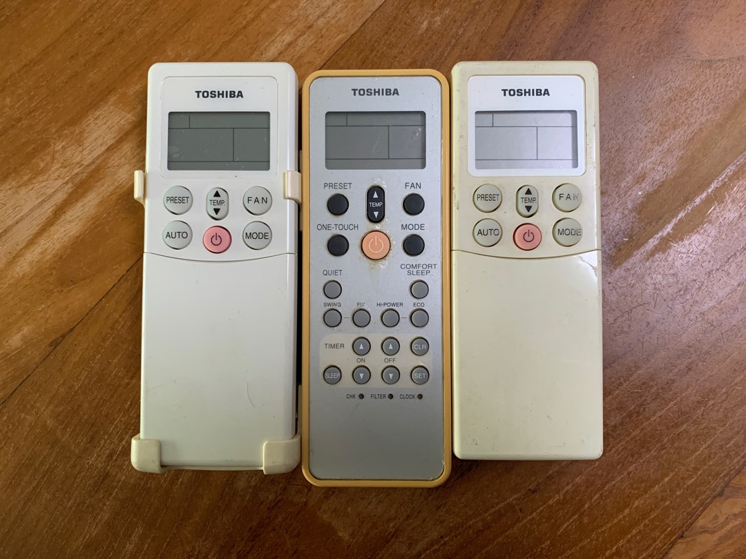 Toshiba Air Con Remote Control, TV & Home Appliances, Other Home ...