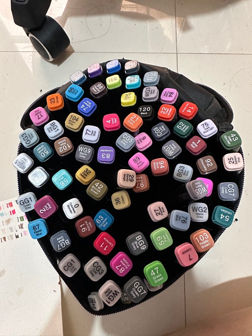 TOUCH MARKERS, Hobbies & Toys, Stationary & Craft, Craft Supplies ...