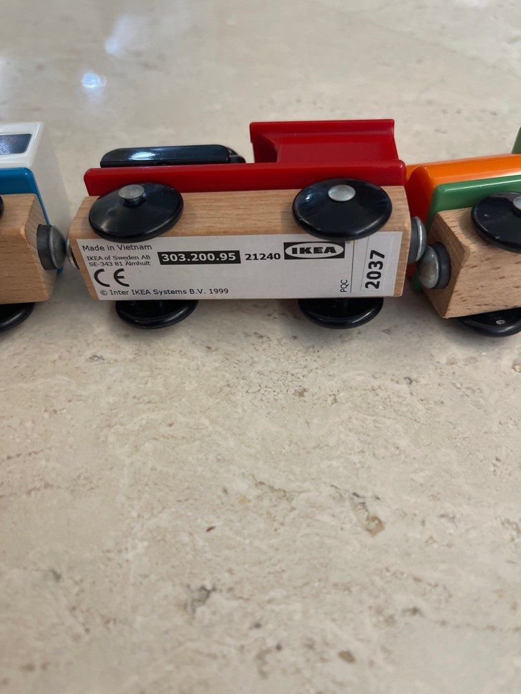 Ikea Train set, Hobbies & Toys, Toys & Games on Carousell