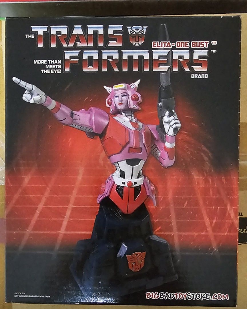 Transformers diamond select busts Jetfire elite ravage, Hobbies & Toys ...