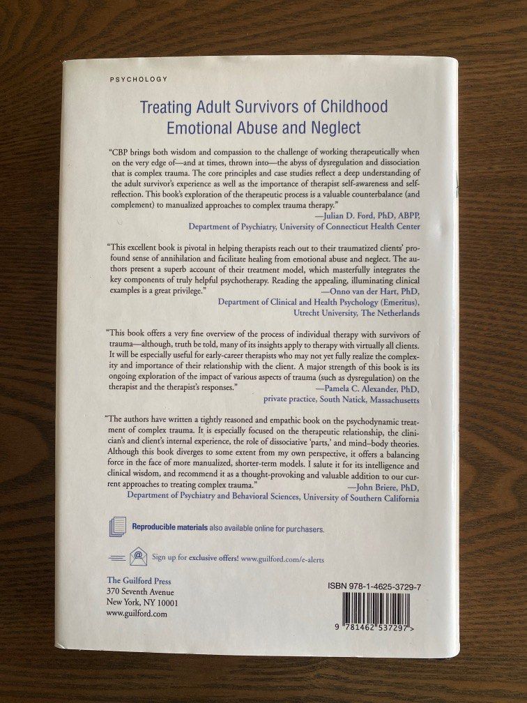 Treating adult survivors of childhood emotional abuse and neglect ...