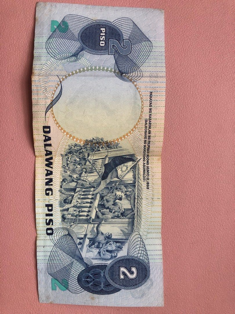 Two Pesos 1972 series Bagong Lipunan, Hobbies & Toys, Memorabilia ...