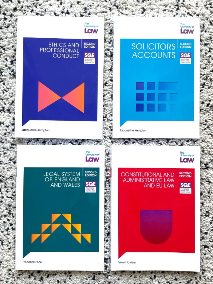 University of law - Solicitor qualification exam (SQE) books, Hobbies ...
