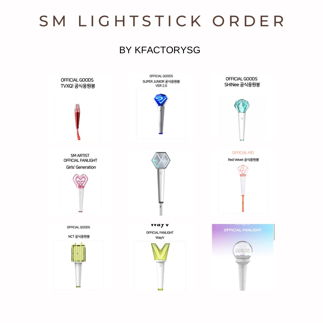 [URGENT PO] SM LIGHTSTICKS | TVXQ | SUPER JUNIOR VER 2 | SNSD | SHINee ...