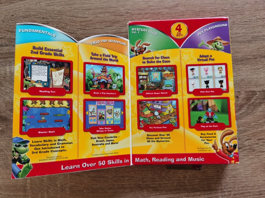 VCD Edukasi JUMPSTART Advance - 2nd Grade, Musik & Media, CD, DVD ...