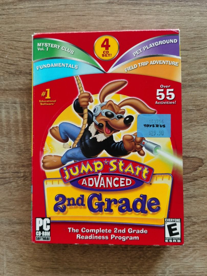 VCD Edukasi JUMPSTART Advance - 2nd Grade, Musik & Media, CD, DVD ...
