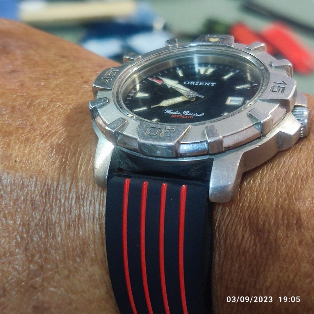 Vintage Orient Divers Quartz on Carousell