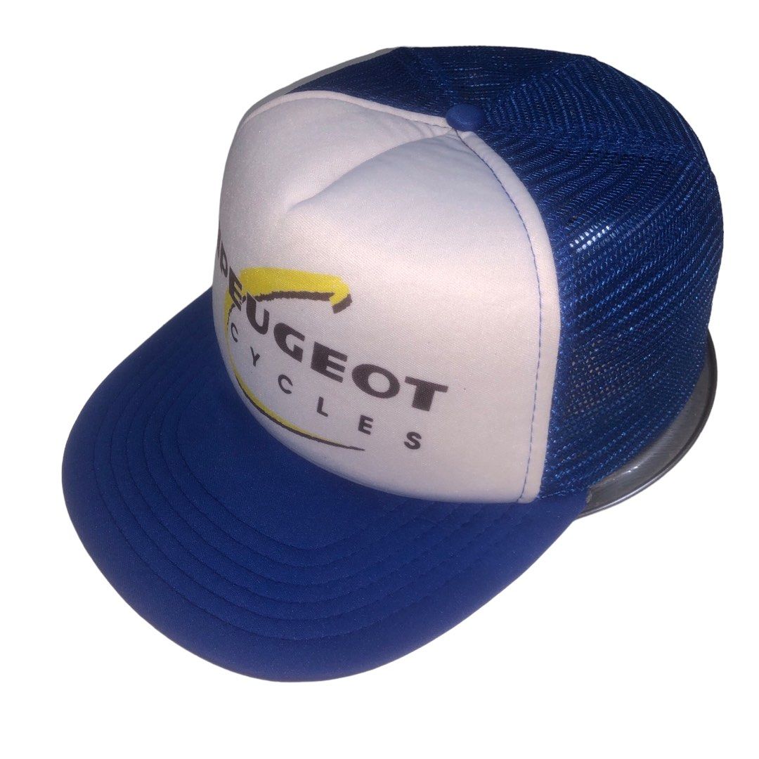 Vintage Peugeot Cycles trucker cap, Men's Fashion, Watches ...