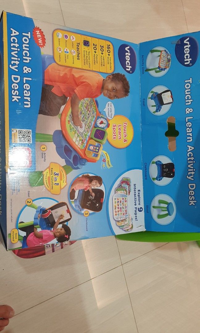 Vtech Touch & Learn desk, Hobbies & Toys, Toys & Games on Carousell
