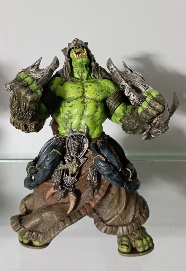 Warcraft Orc Shaman Rehgar Earthfury, Hobbies & Toys, Toys & Games on ...