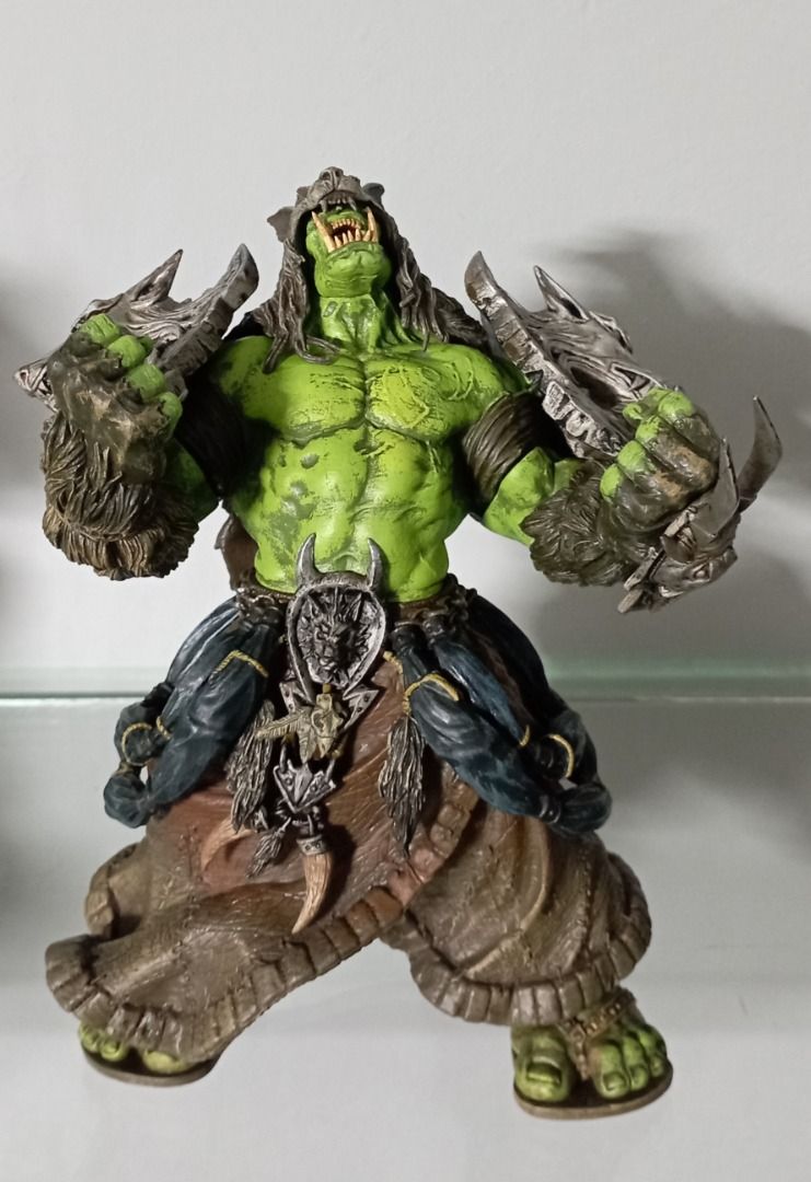 Warcraft Orc Shaman Rehgar Earthfury, Hobbies & Toys, Toys & Games on ...
