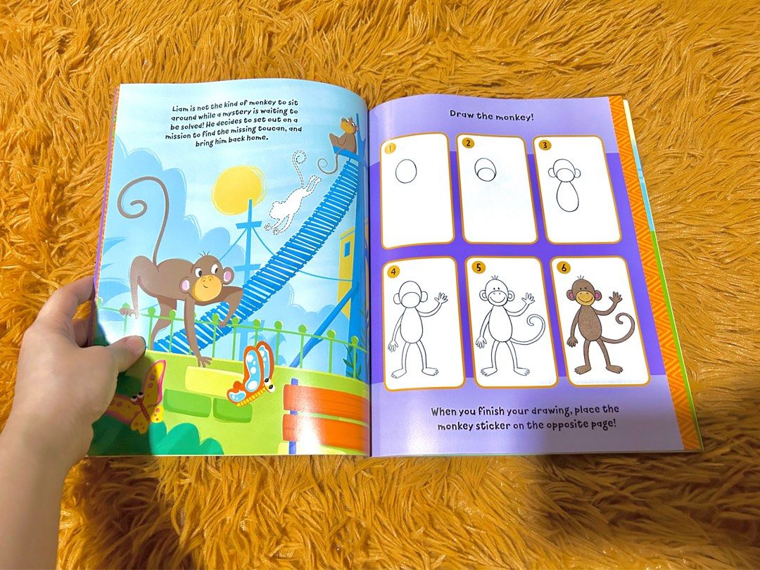 Watch Me Read and Draw The Zoo, Hobbies & Toys, Books & Magazines ...