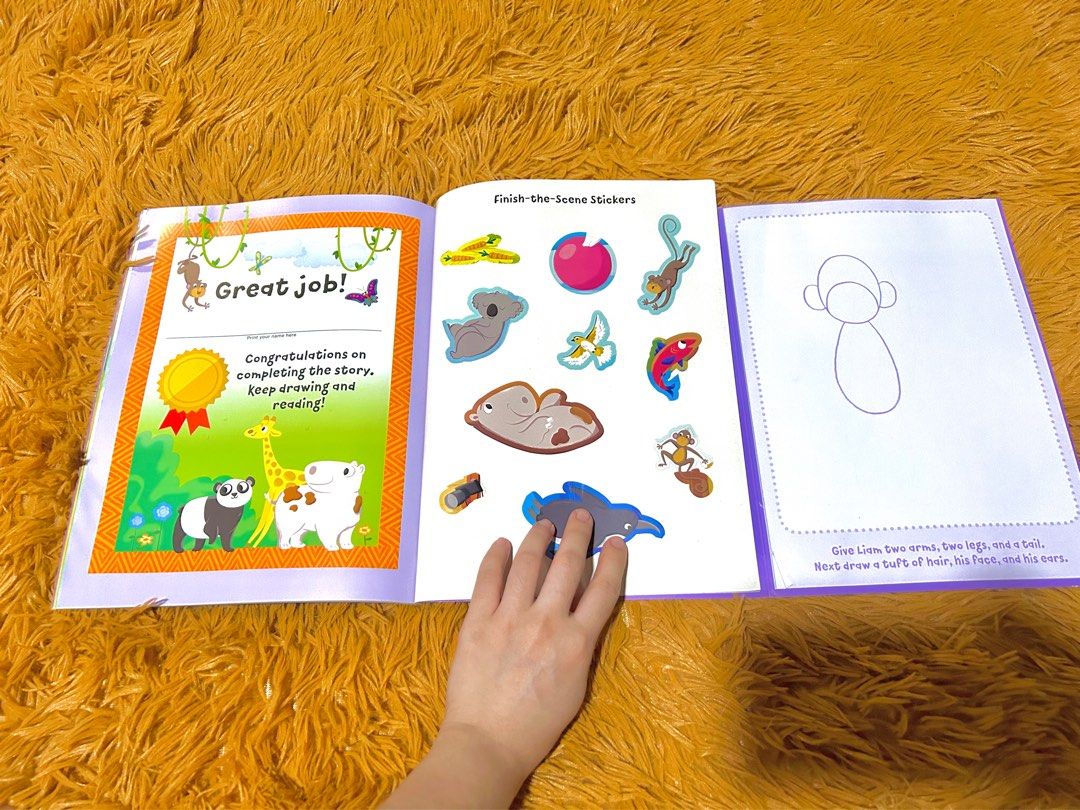 Watch Me Read and Draw The Zoo, Hobbies & Toys, Books & Magazines ...