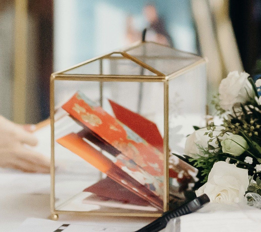 Wedding Ang Pao Red Packet Box, Furniture & Home Living, Home Decor ...