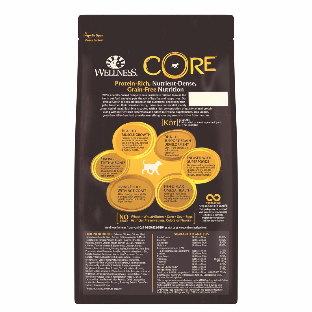 Wellness Core Puppy, Pet Supplies, Pet Food on Carousell