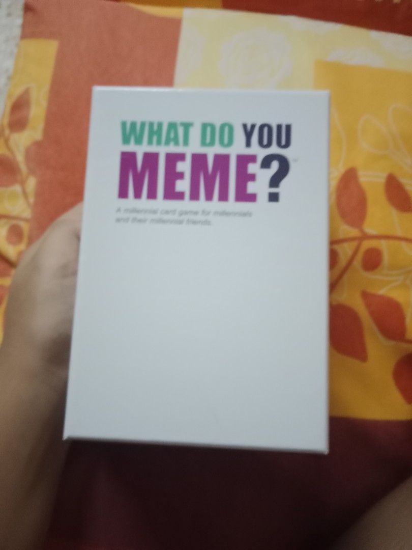 What do you MEME card game, Hobbies & Toys, Toys & Games on Carousell