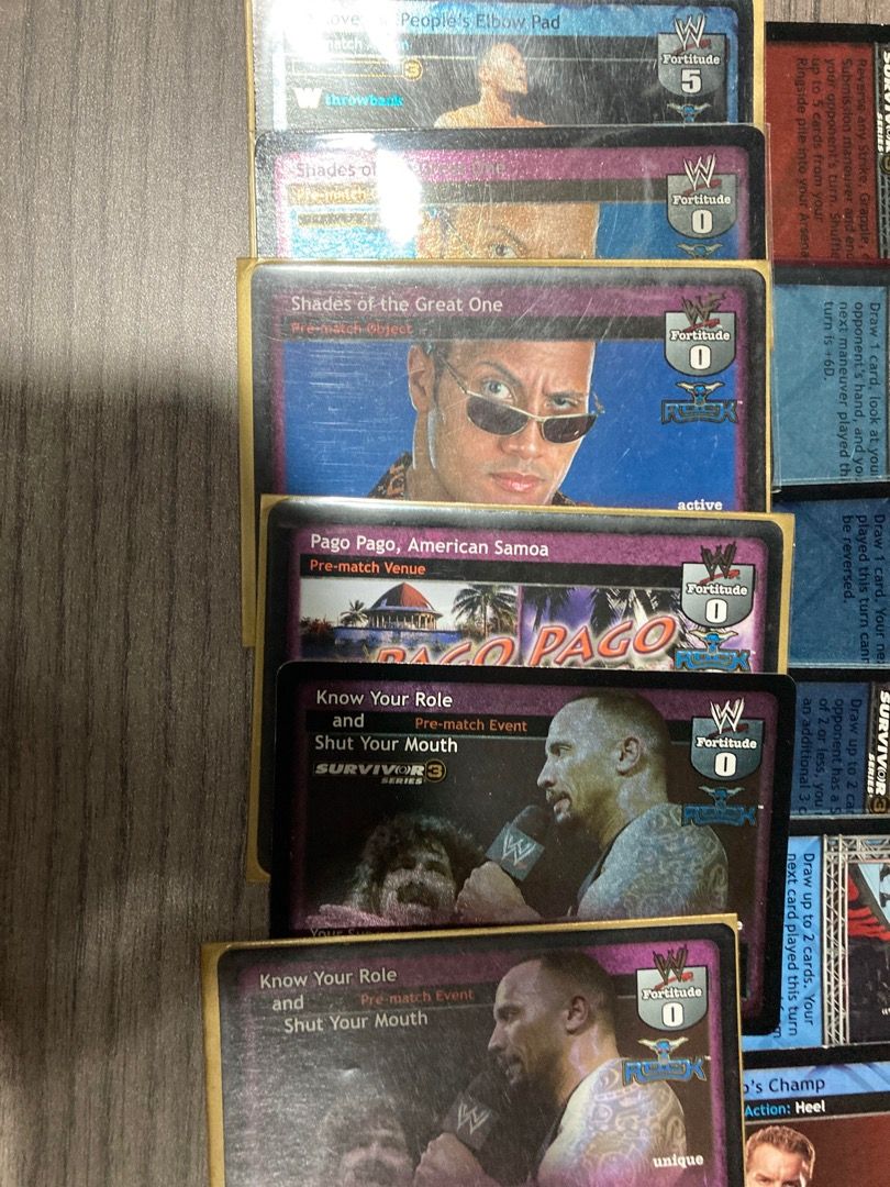 WWE Raw Deal The Rock Triple H Kurt a Shawn Michaels Kane Rhyno ...