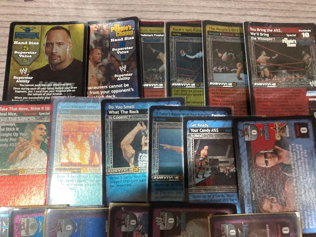 WWE Raw Deal The Rock Triple H Kurt a Shawn Michaels Kane Rhyno ...