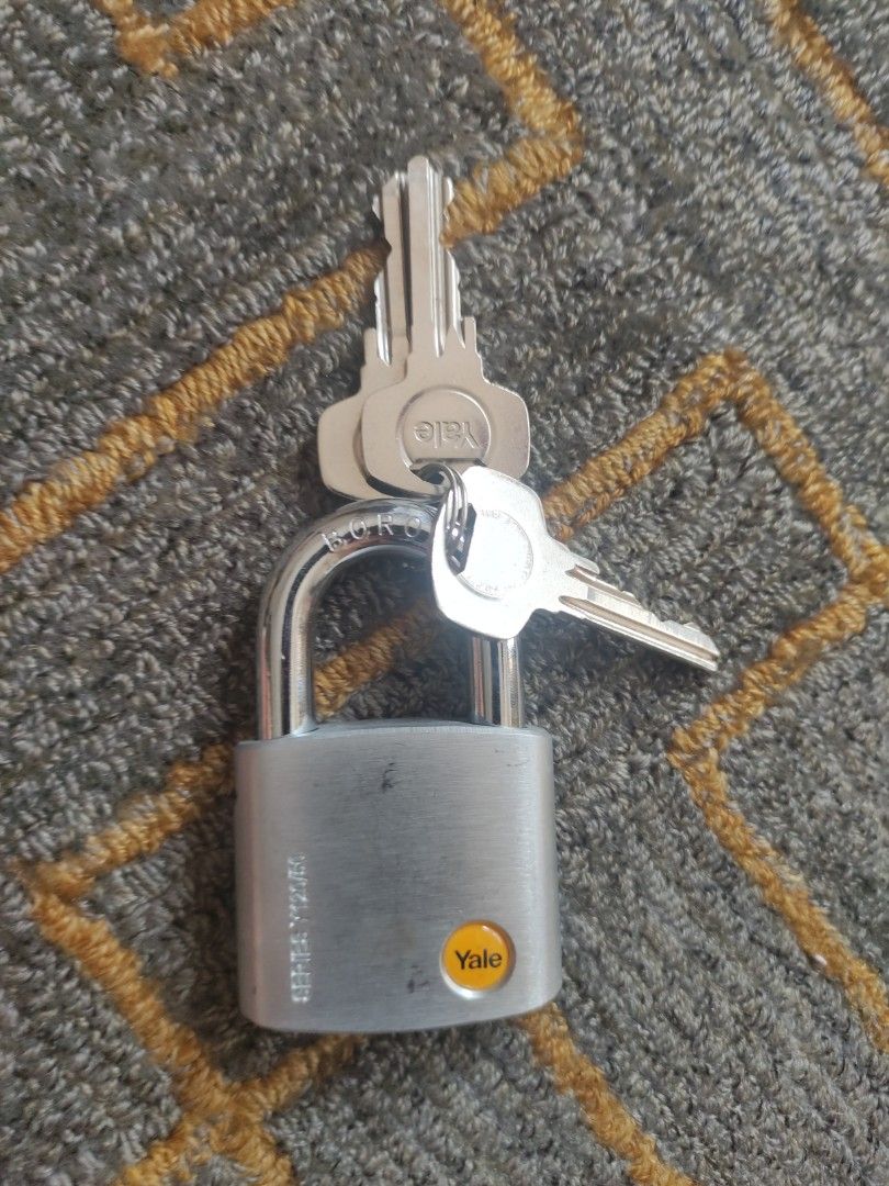 Yale Y120/50 Padlock, Furniture & Home Living, Security & Locks, Locks ...
