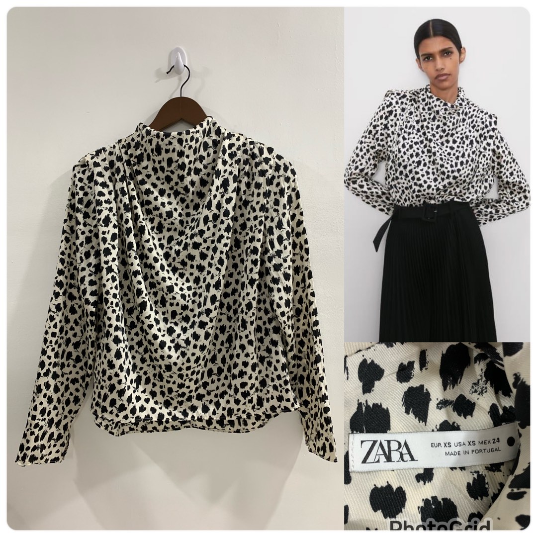 Zara top, Women's Fashion, Tops, Blouses on Carousell