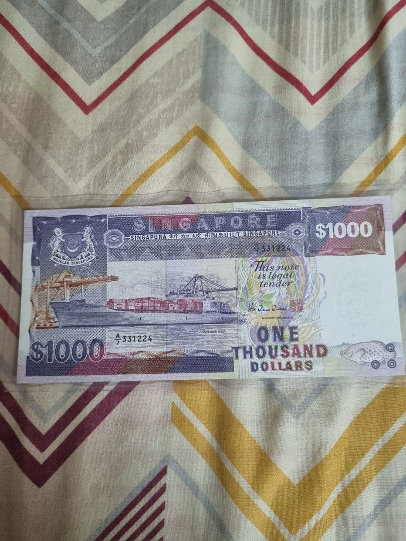$1000 Ship Series Note Brand New, Hobbies & Toys, Memorabilia ...