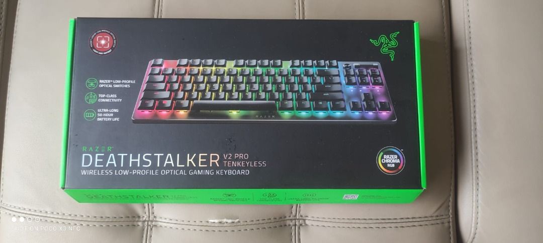 (10/10) Razer DeathStalker V2 Pro Tenkeyless TKL - Linear Optical ...