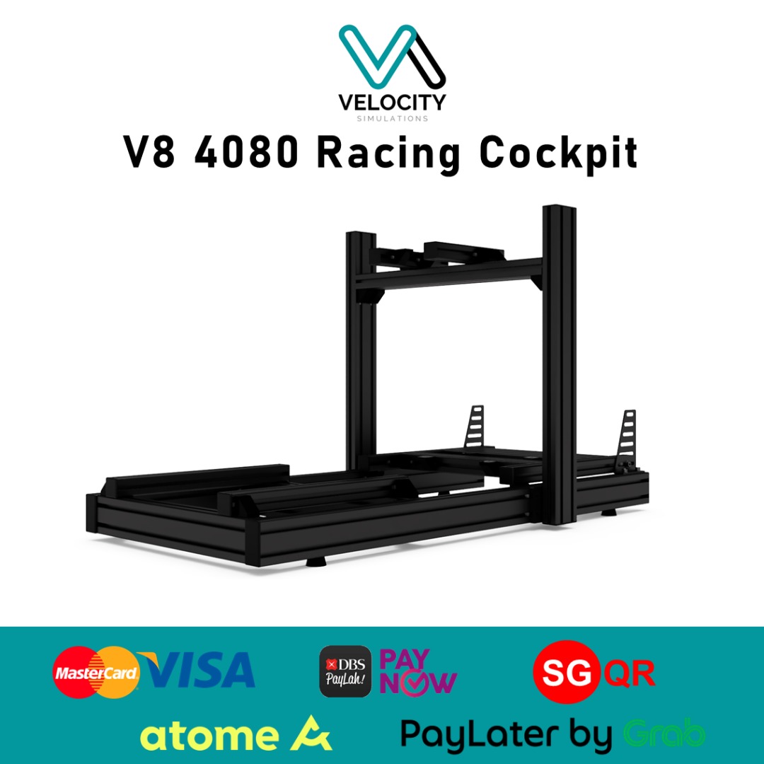 V8 4080 Racing Cockpit, Video Gaming, Gaming Accessories, Controllers ...