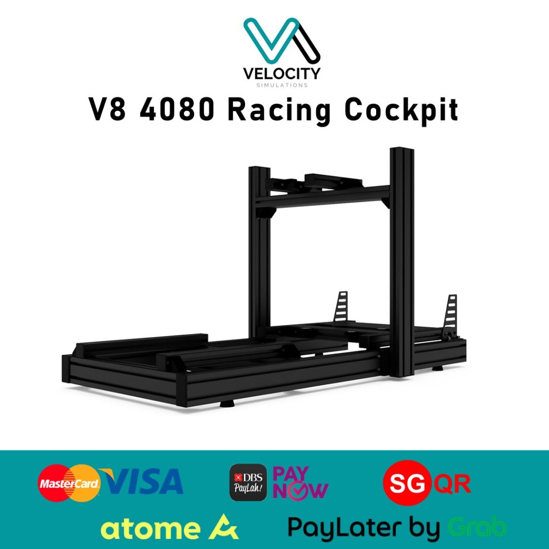 V8 4080 Racing Cockpit, Video Gaming, Gaming Accessories, Controllers ...
