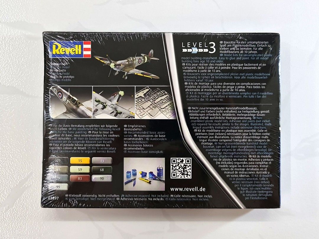 1/72 #03897 Revell British Royal Air Force (RAF) Fighter Supermarine ...