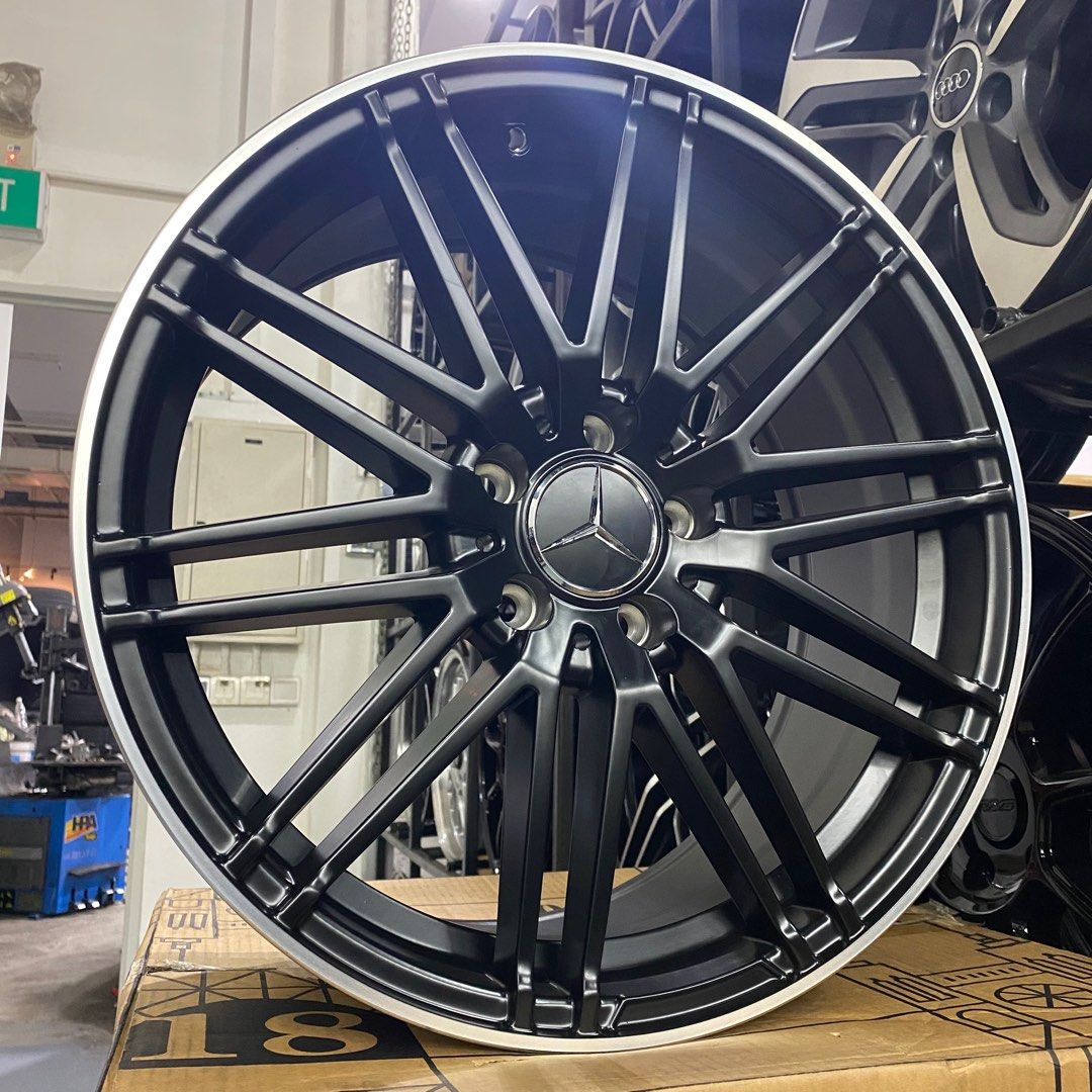 18" Mercedes Design Sport Rim, Car Accessories, Tyres & Rims on Carousell