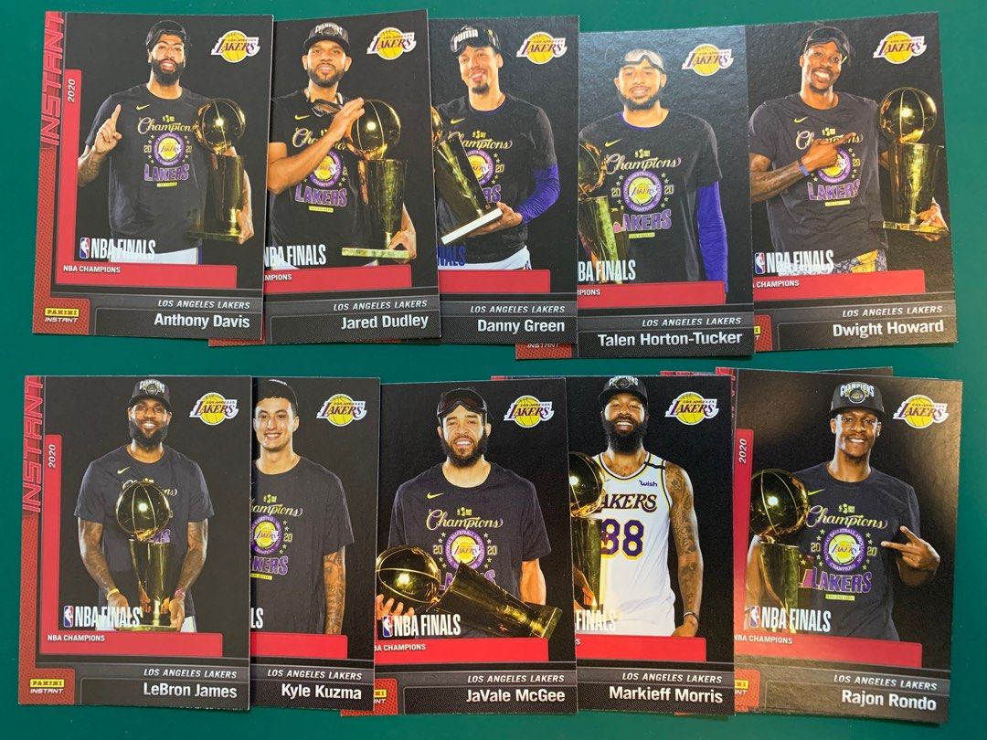2020 Panini LA Lakers NBA Champions limit set - LBJ, AD, etc, Hobbies ...