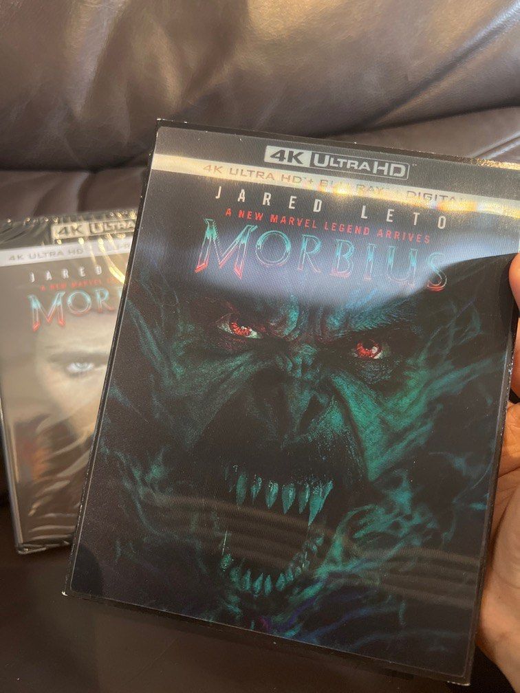 (2023)(4K) Morbius 4K UHD Ultra HD Blu-ray bluray, Hobbies & Toys ...
