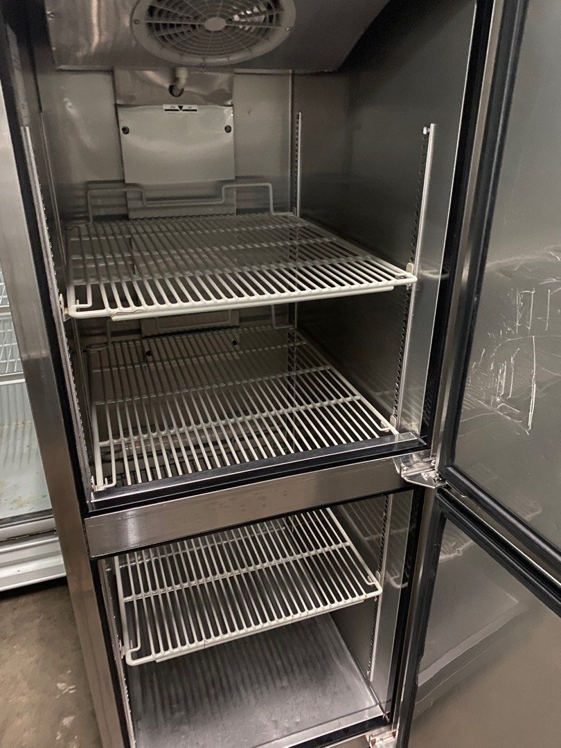 2 door upright chiller. Blower cooling. Free deliver and 3 months ...