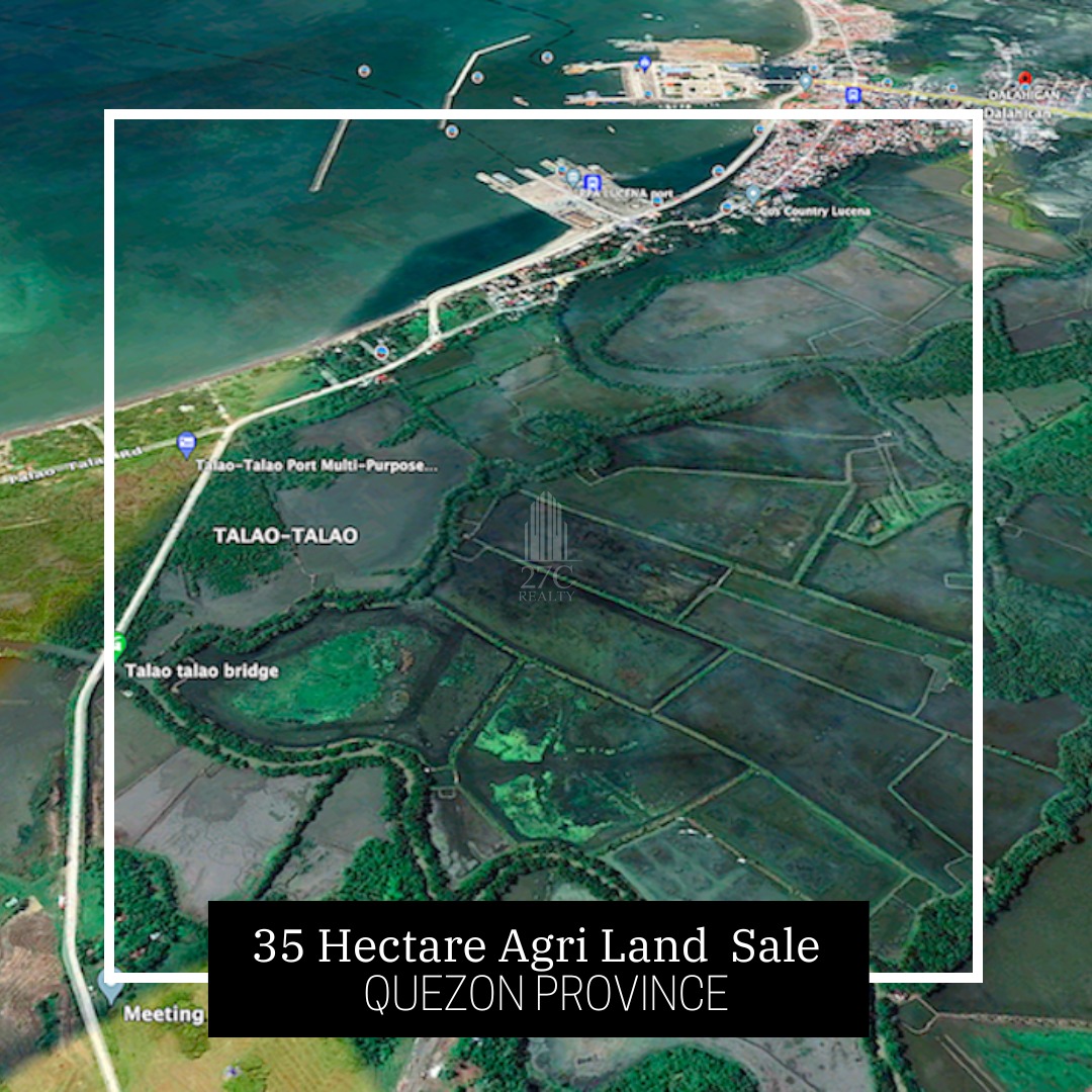 35 Hectare Agri Land/Fishpond in Brgy. Talao Talao, Lucena for Sale ...