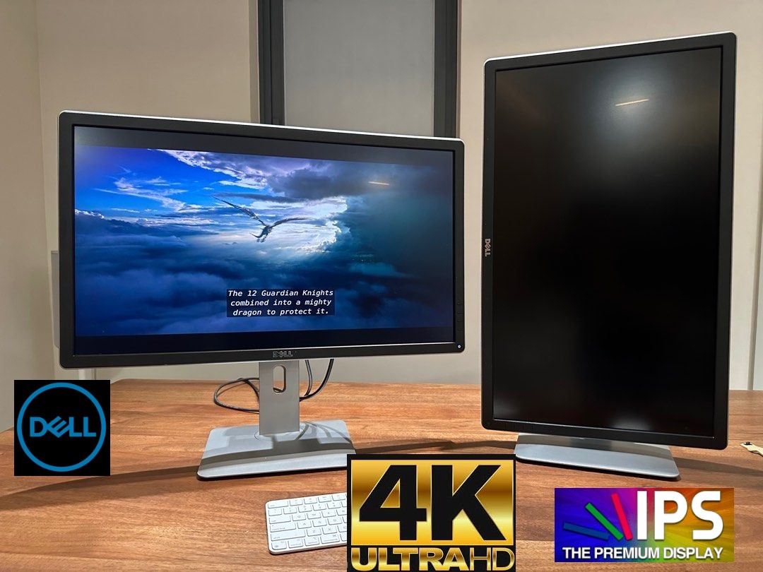 40pcs DELL 27" 4K Reso 2160p UHD IPS LED Monitor, Rotate Vertical ...