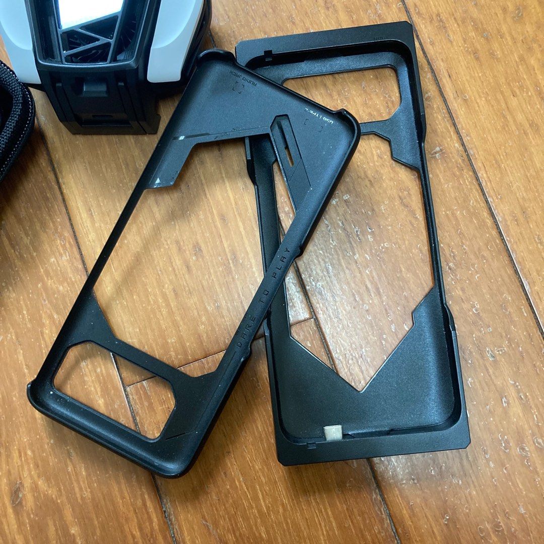 二手 ASUS ROG Kunai 3 gamepad 雙控手把 & 空氣動力風扇, 手機及配件, 電子周邊配件及產品, 其他電子周邊配件及 ...