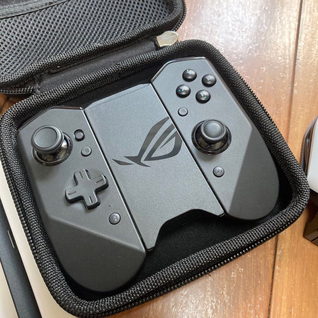 二手 ASUS ROG Kunai 3 gamepad 雙控手把 & 空氣動力風扇, 手機及配件, 電子周邊配件及產品, 其他電子周邊配件及 ...