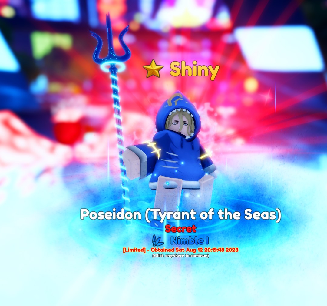 AA Shiny Poseidon, Video Gaming, Video Games, Others on Carousell