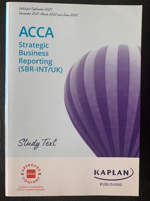 ACCA Strategic Business Reporting (SBR), Hobbies & Toys, Books & Magazines, Textbooks on Carousell