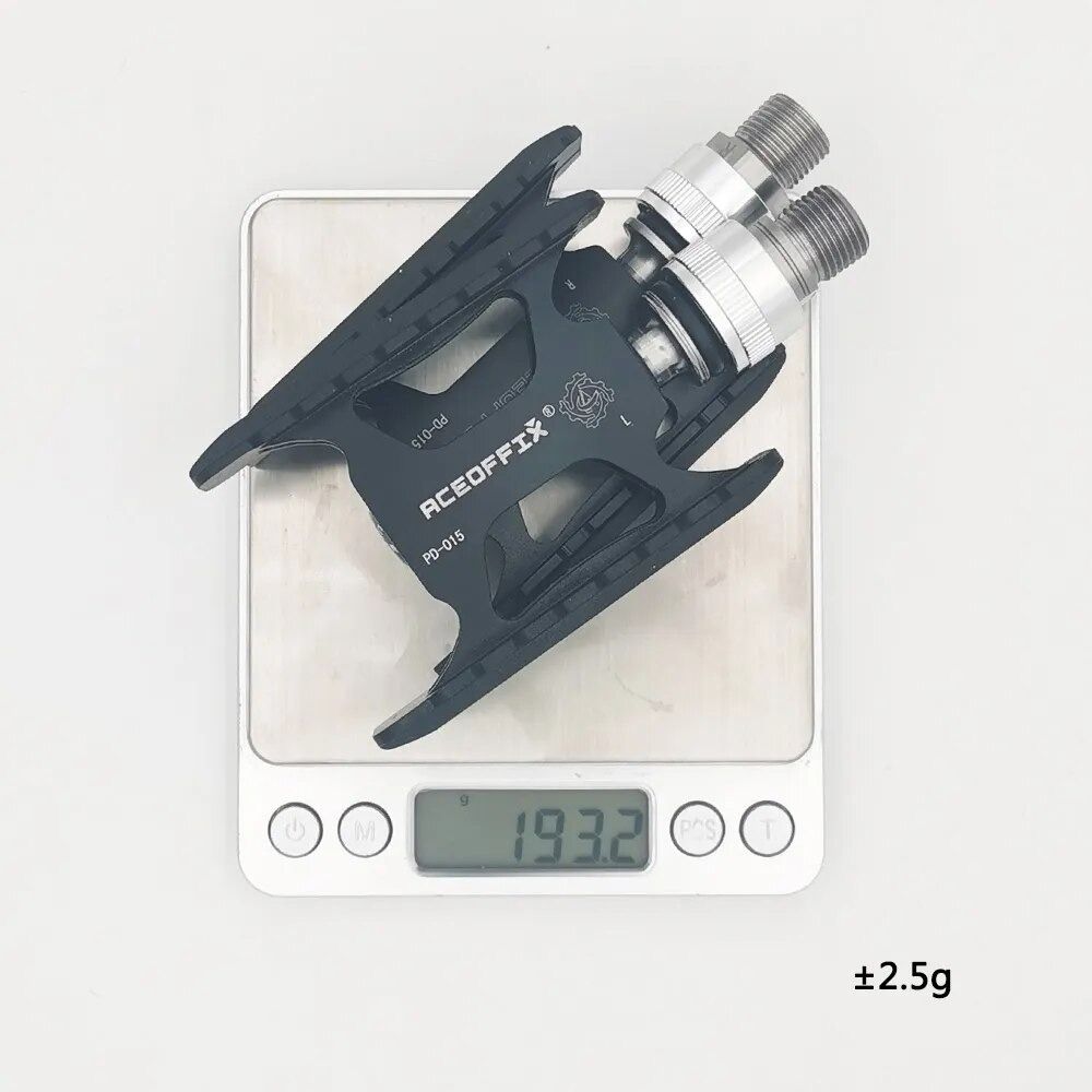 Aceoffix Quick Release Pedals PD-015 Titanium Axle Aluminum QR Pedal ...