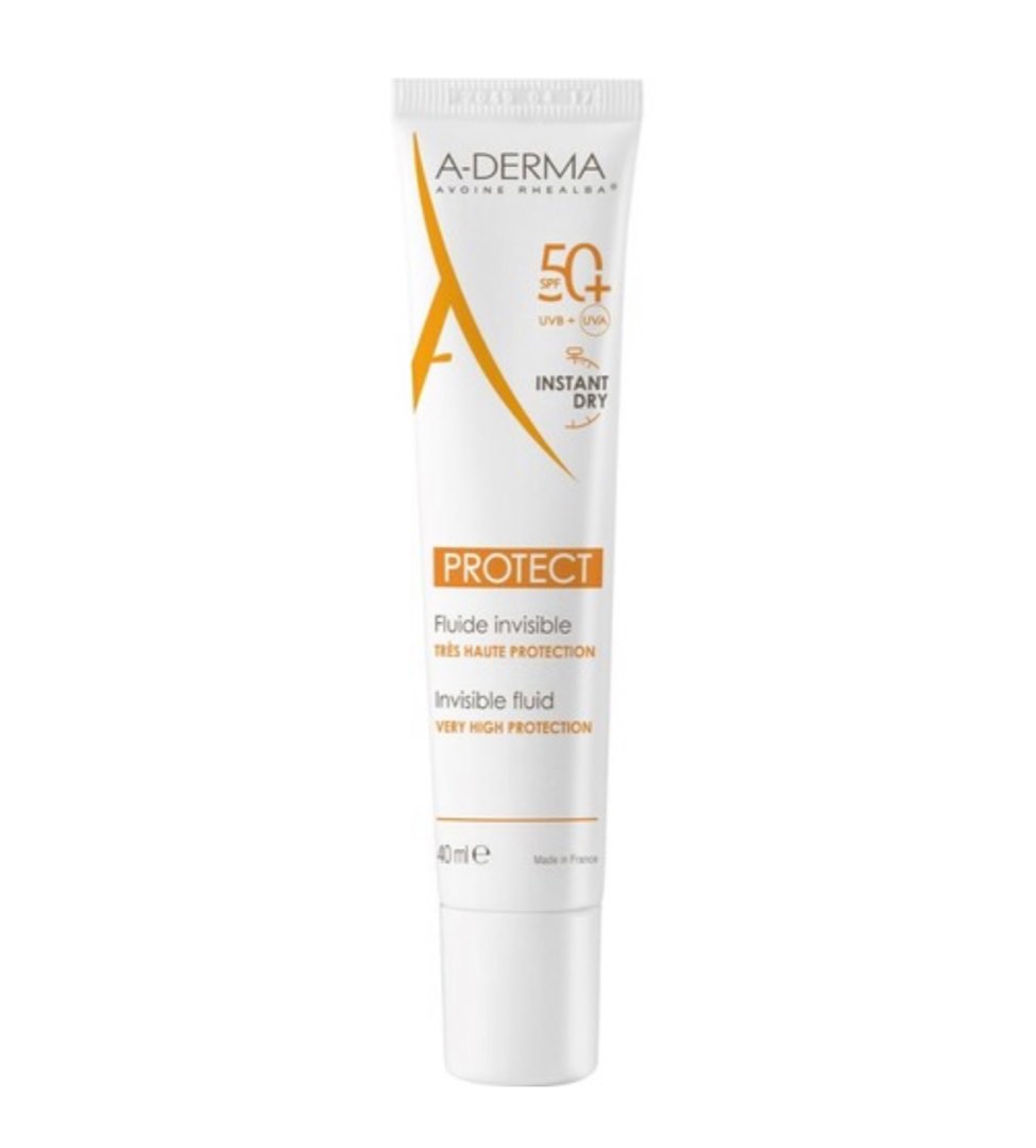 A-Derma Protect Fluid SPF 50+, Beauty & Personal Care, Face, Face Care ...