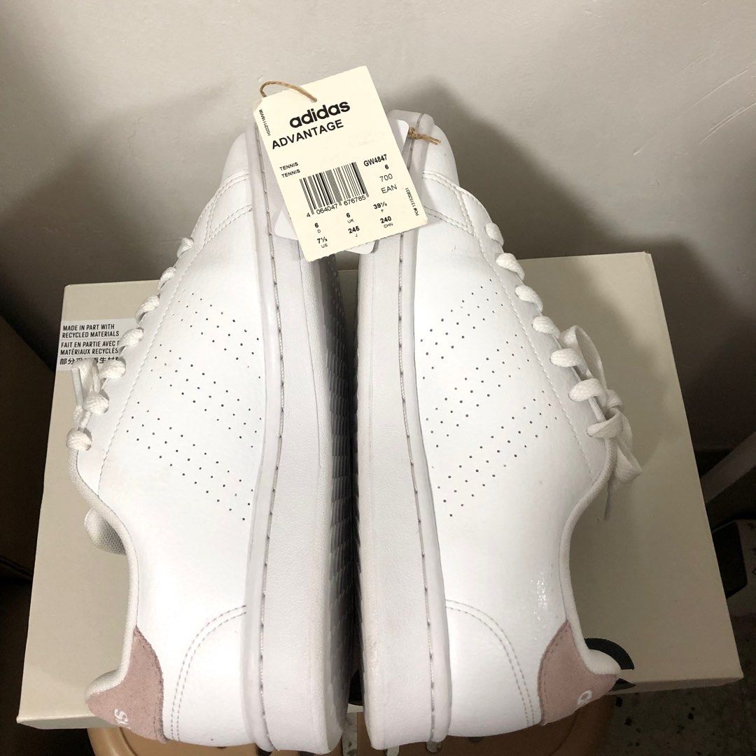 Adidas Lifestyle Advantage Shoes Women White GW4847, Women's Fashion ...