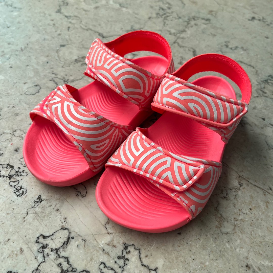 Adidas Sandals Kids, Babies & Kids, Babies & Kids Fashion on Carousell