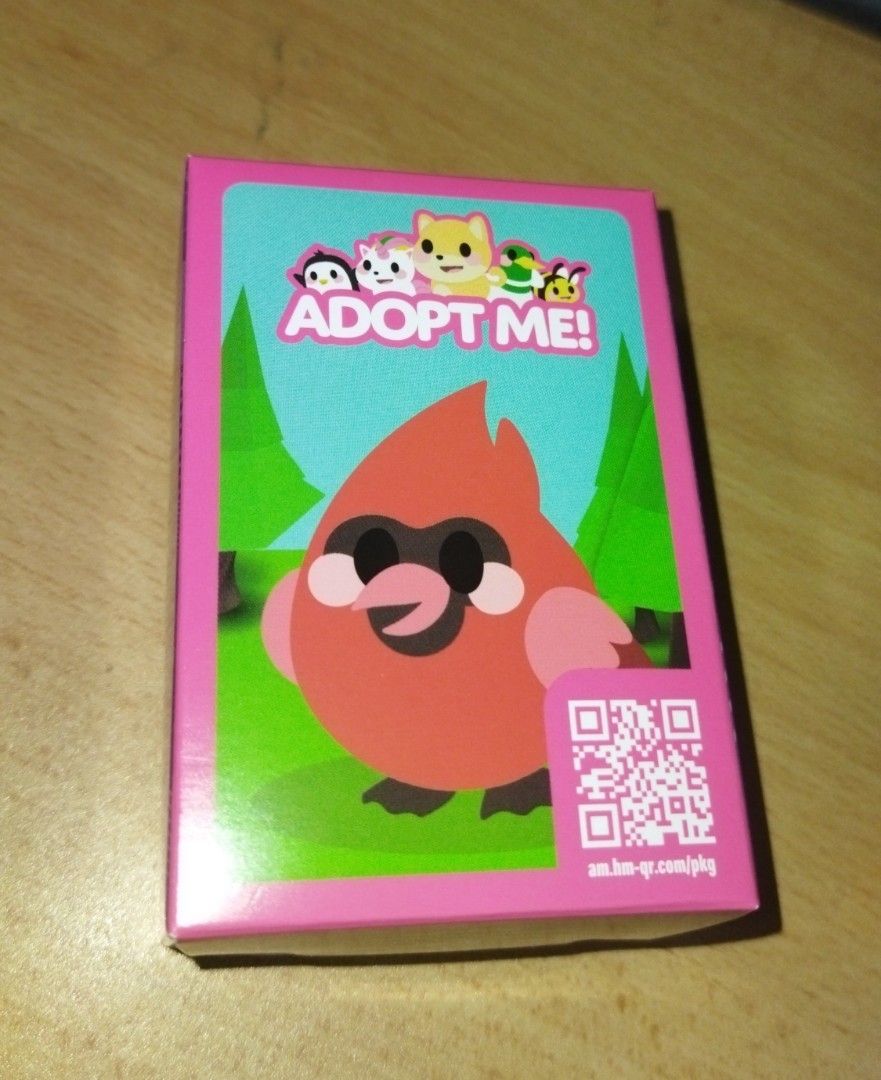 Adopt Me Roblox Red Cardinal Bird McDonald's Happy Meal Toy, Hobbies ...